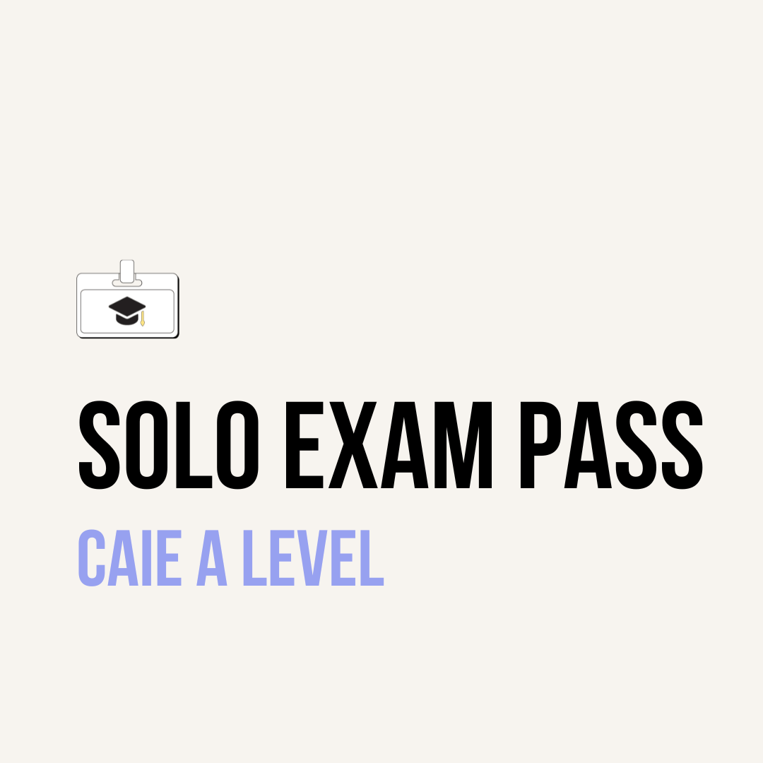 Solo Exam Pass - Alt Academy