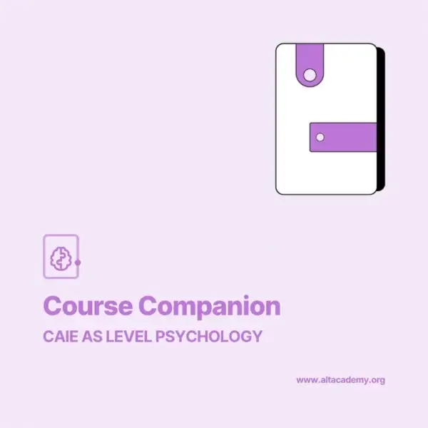 Psychology Course Companion - Alt Academy