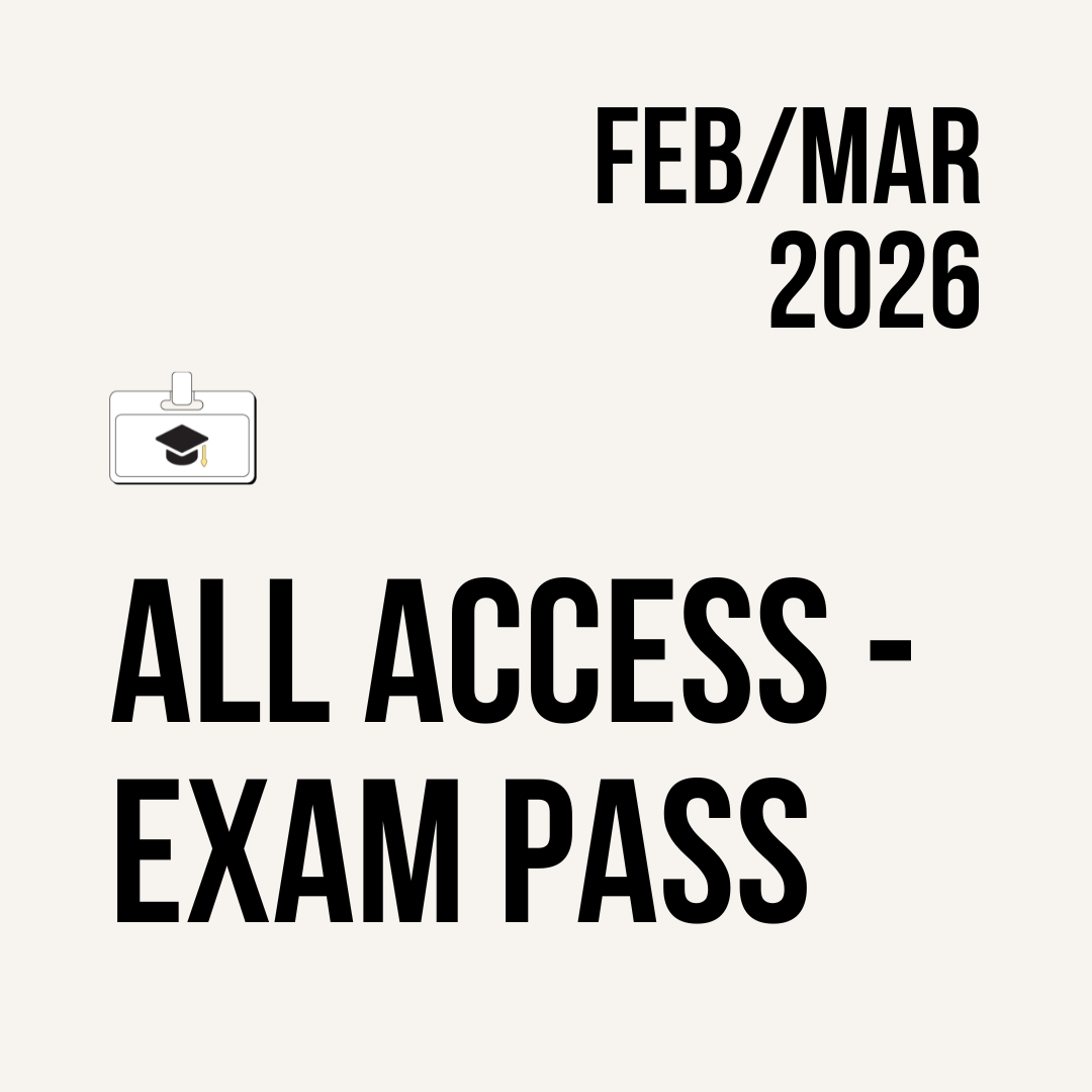 All access – Exam Pass F/M 26 - Alt Academy